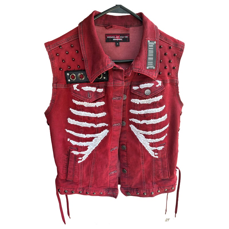 Punk Vest - Etsy