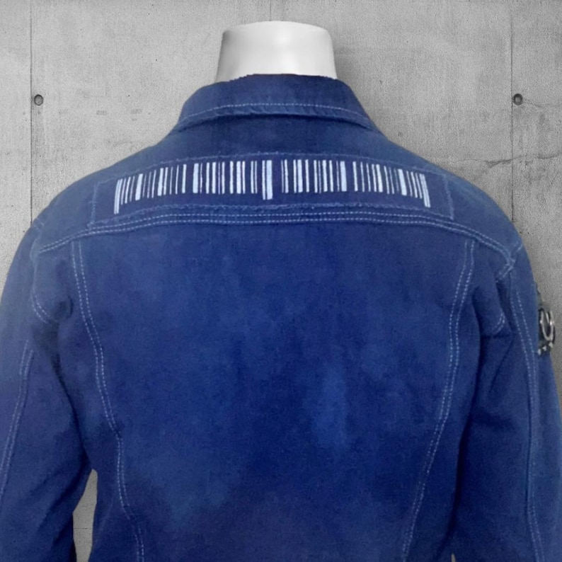 Royal Blue Punk Rock Battle Jacket (the Forsaken) - Etsy
