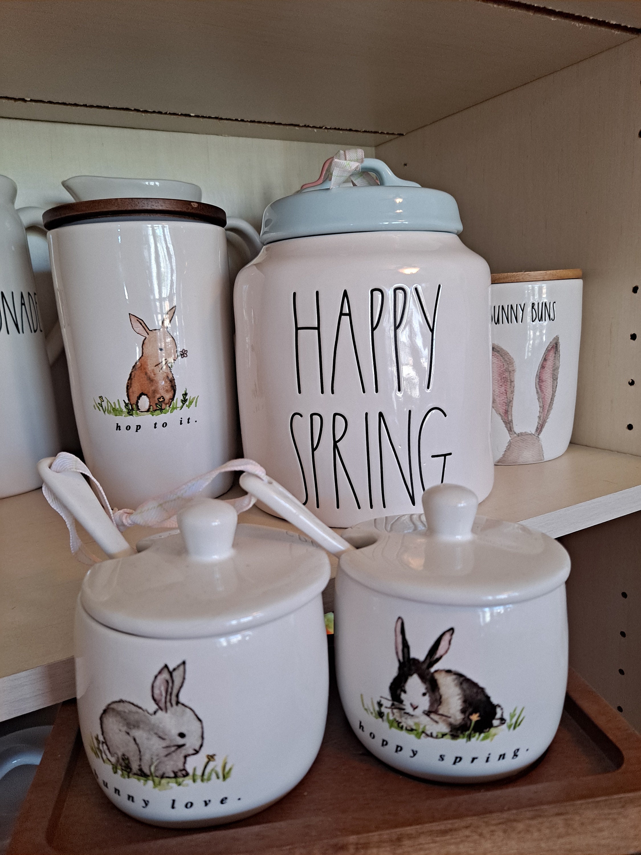 Rae Dunn Happy Spring Canister - Etsy