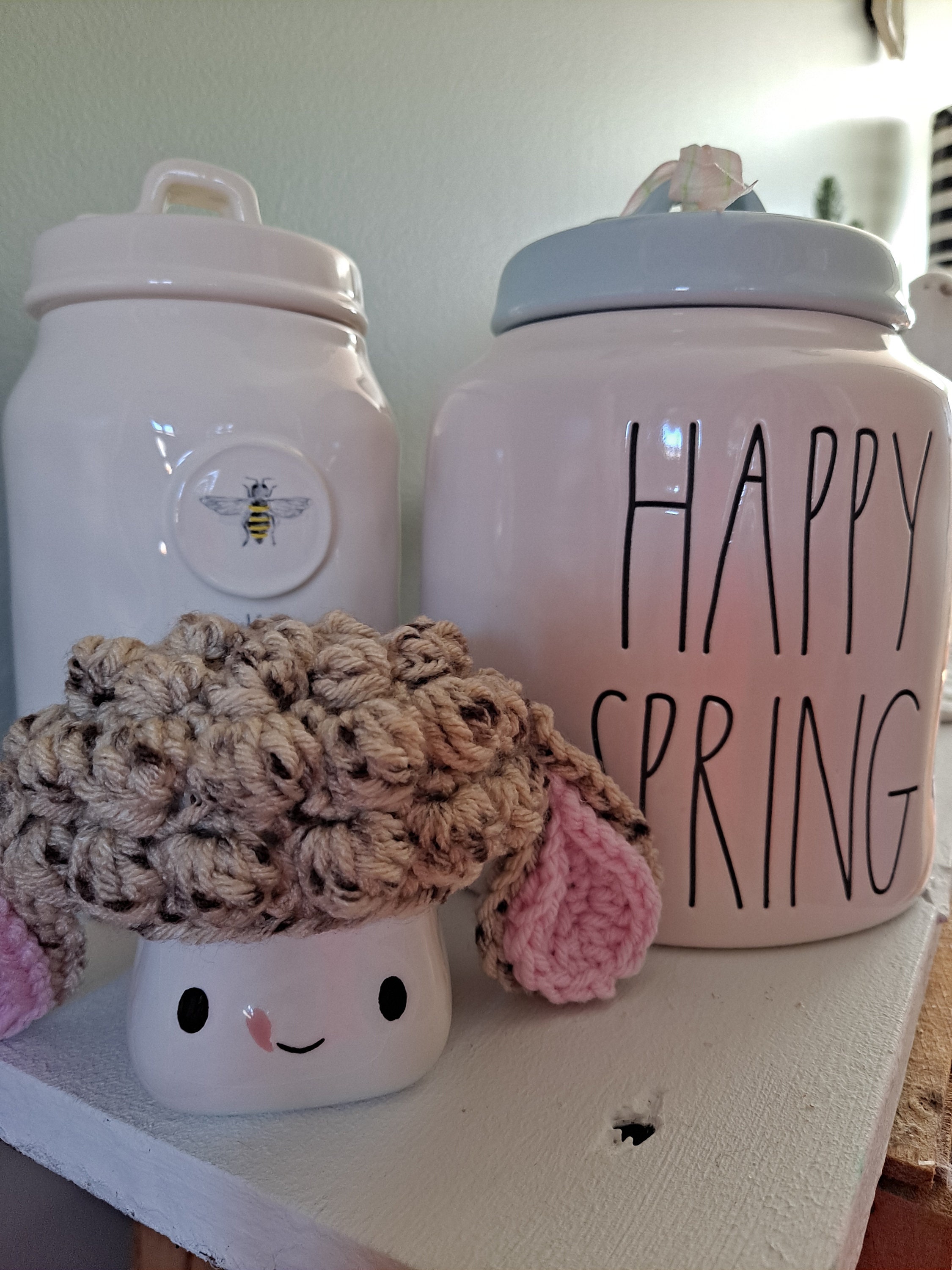 Rae Dunn Happy Spring Canister - Etsy