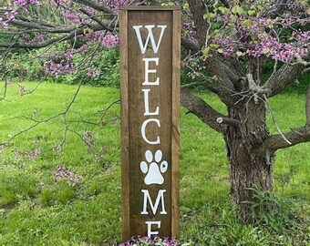 Welcome Sign Flower Planter Box - Etsy