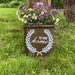 Customized Welcome Sign Planter Box, Personalized Porch Sign, Flower ...