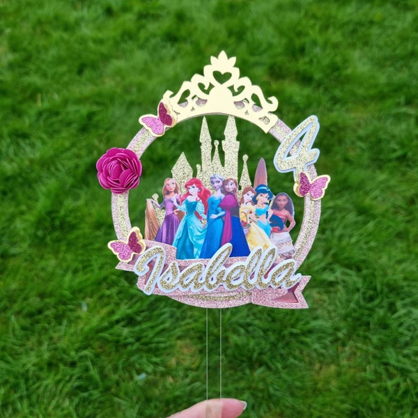 Princess Cake Topper - Etsy UK