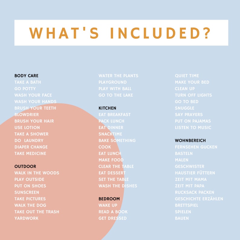 Daily Routine Cards Printable Montessori Cards Visual - Etsy