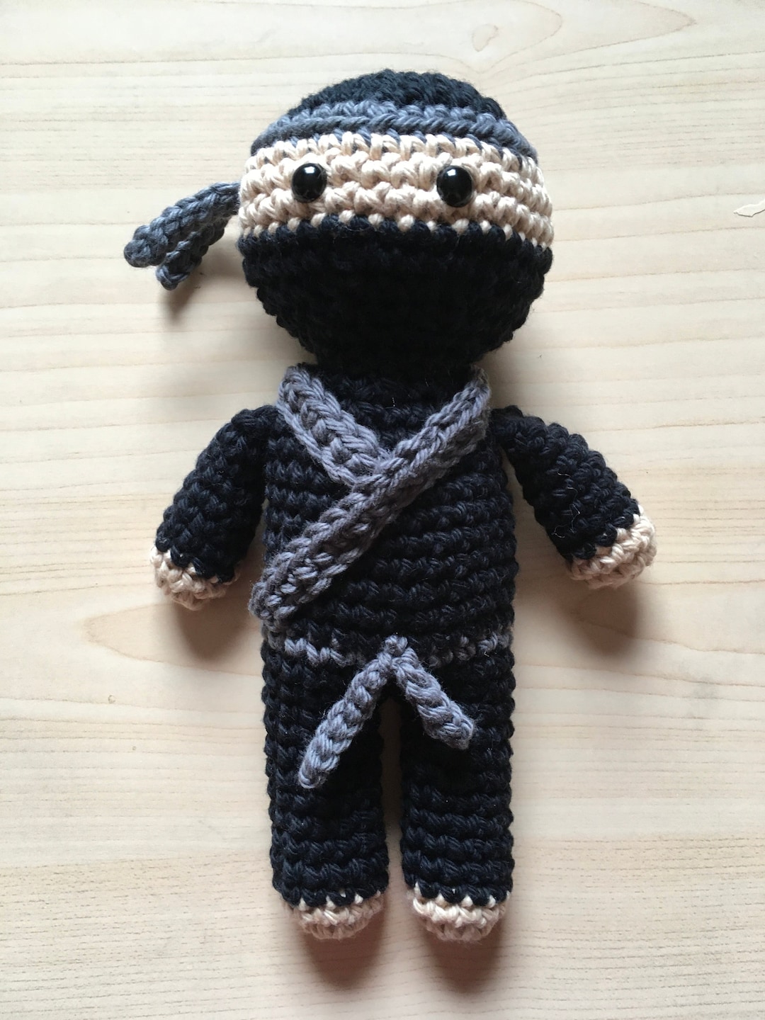 Ninja Crochet Pattern PDF Download - Etsy
