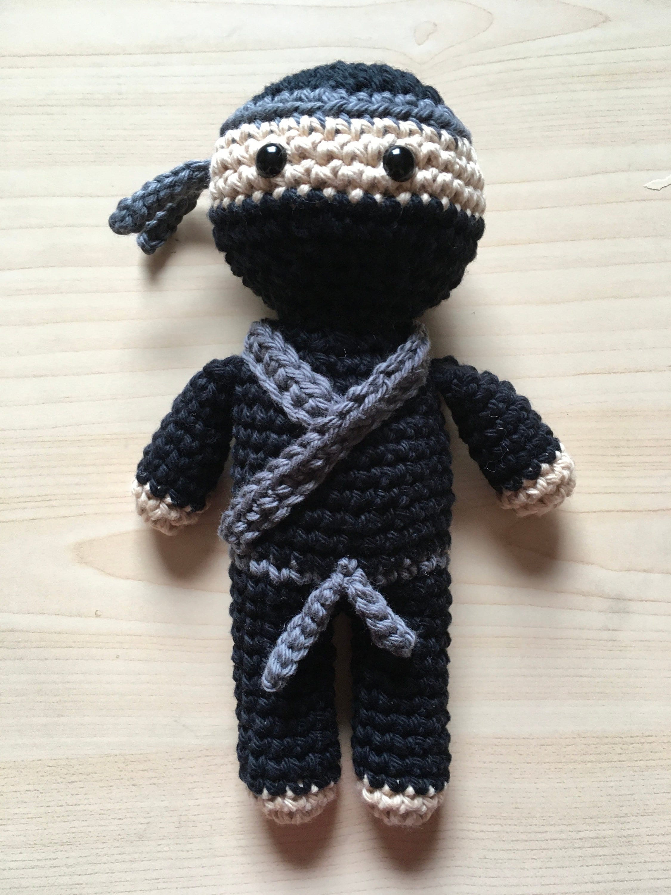 Ninja Crochet Pattern PDF Download - Etsy