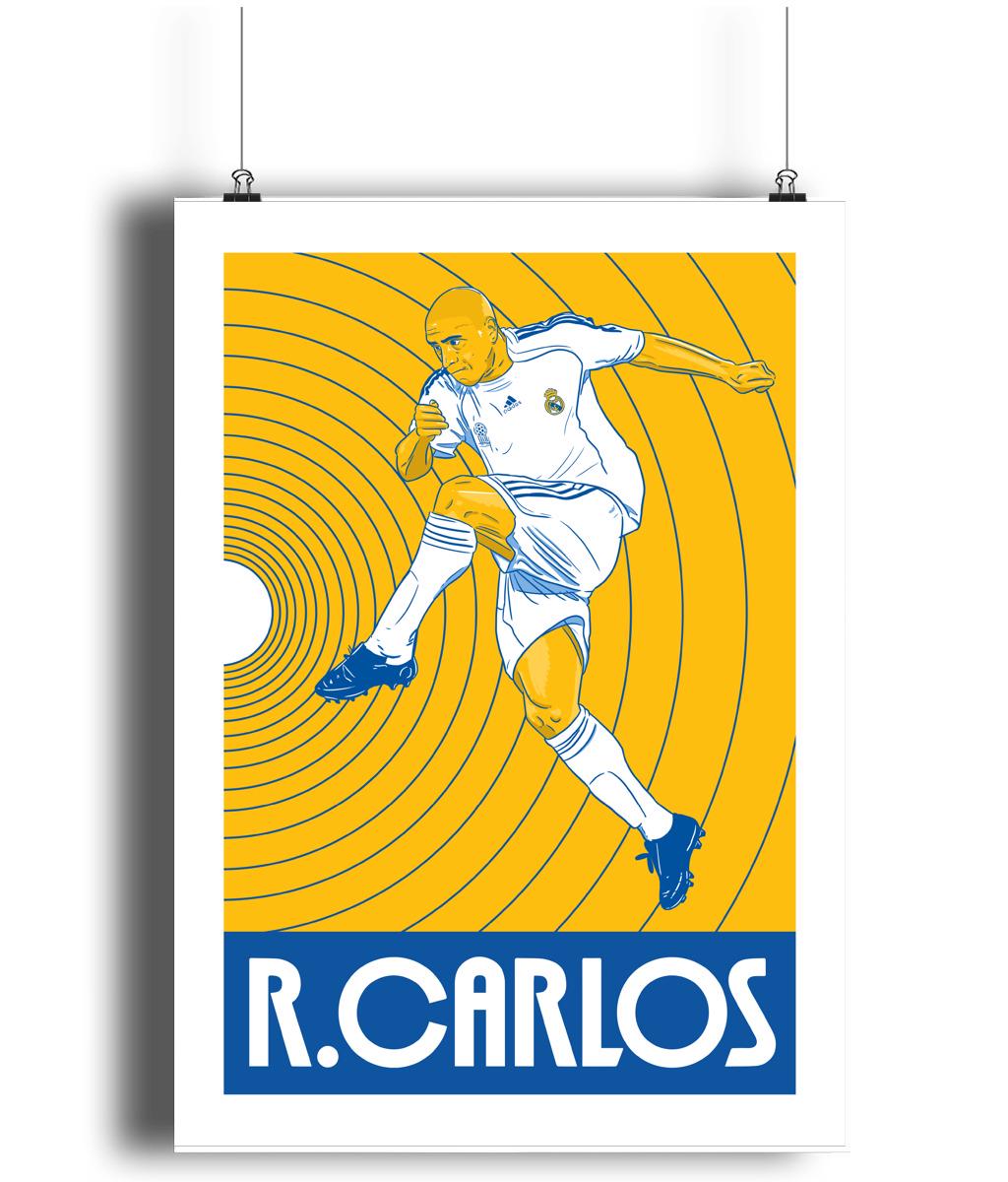 Roberto Carlos A5,A4, A3 Portrait Matte Art Poster - Gallery Print ...