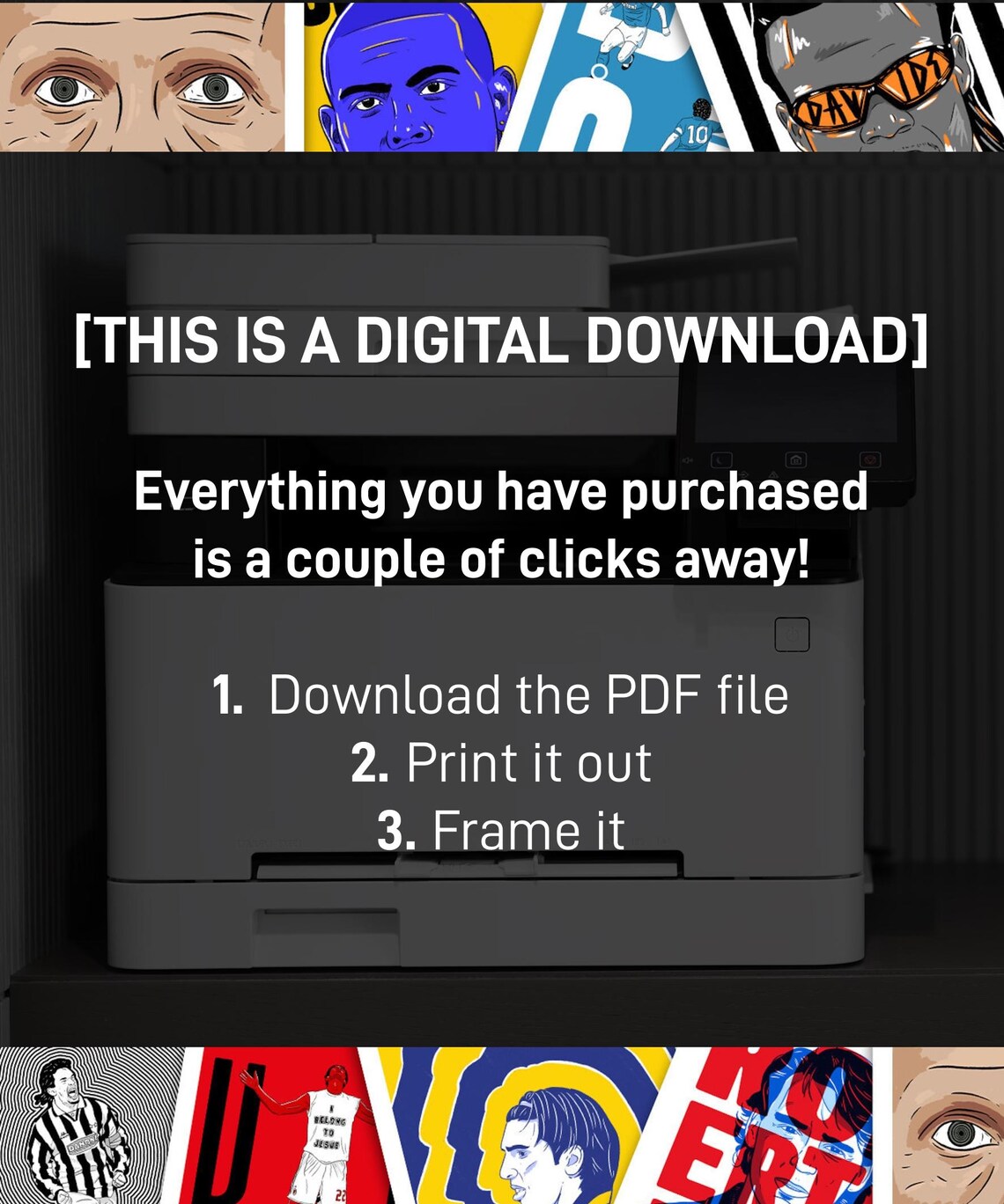 Manchester Utd 90/91 Away Swatch Print - Poster Print - Gallery Print ...