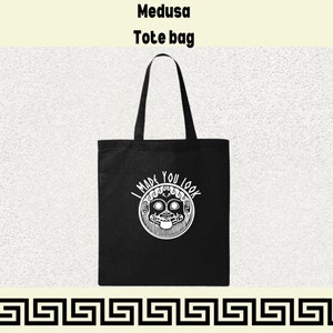 Ancient Greek Inspired Tote Bags Choose 1 of 4 Black Tote Designs - Etsy