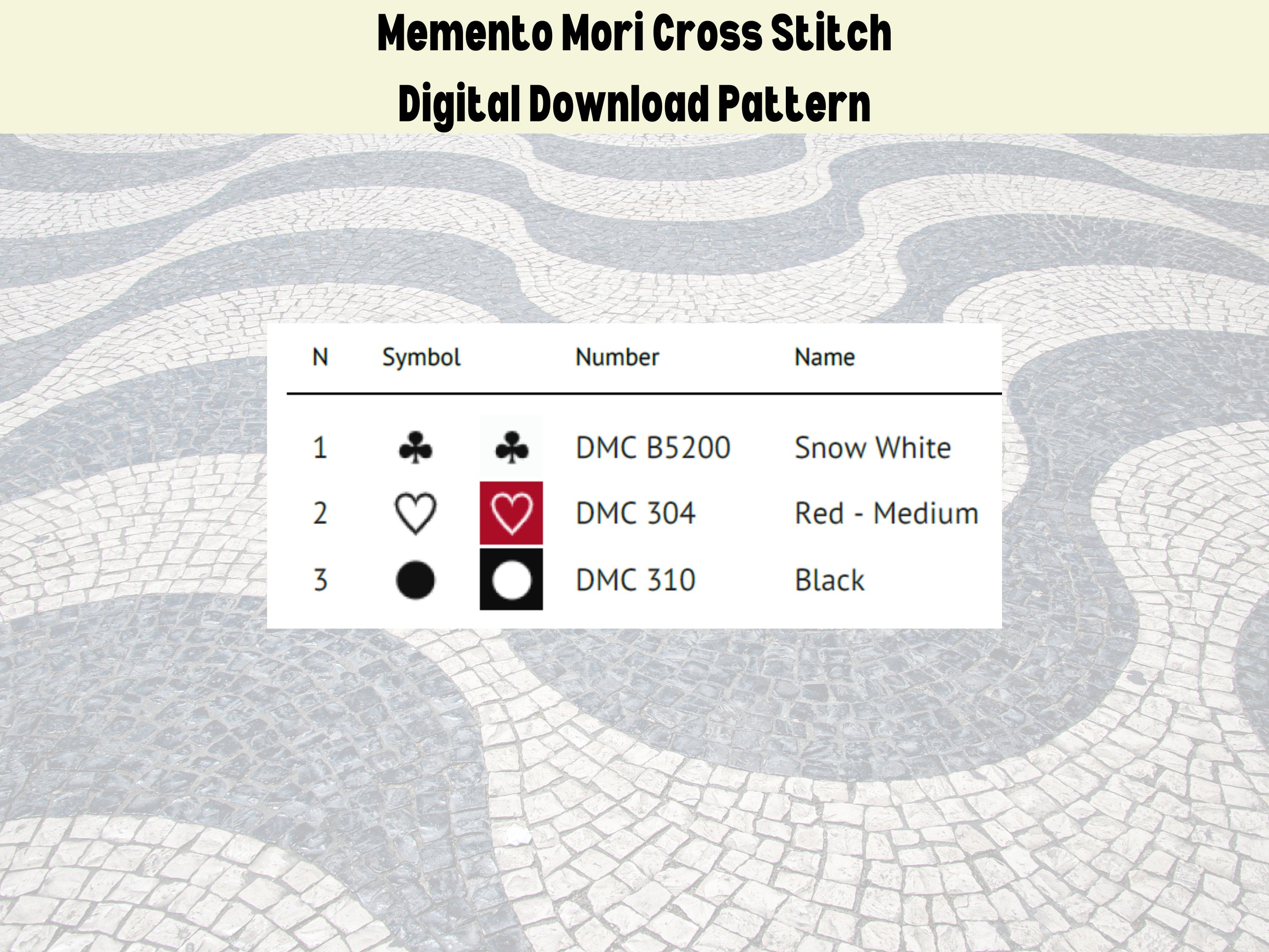 Memento Mori Cross Stitch Pattern | Gothic Skull Cross Stitch | Ancient ...