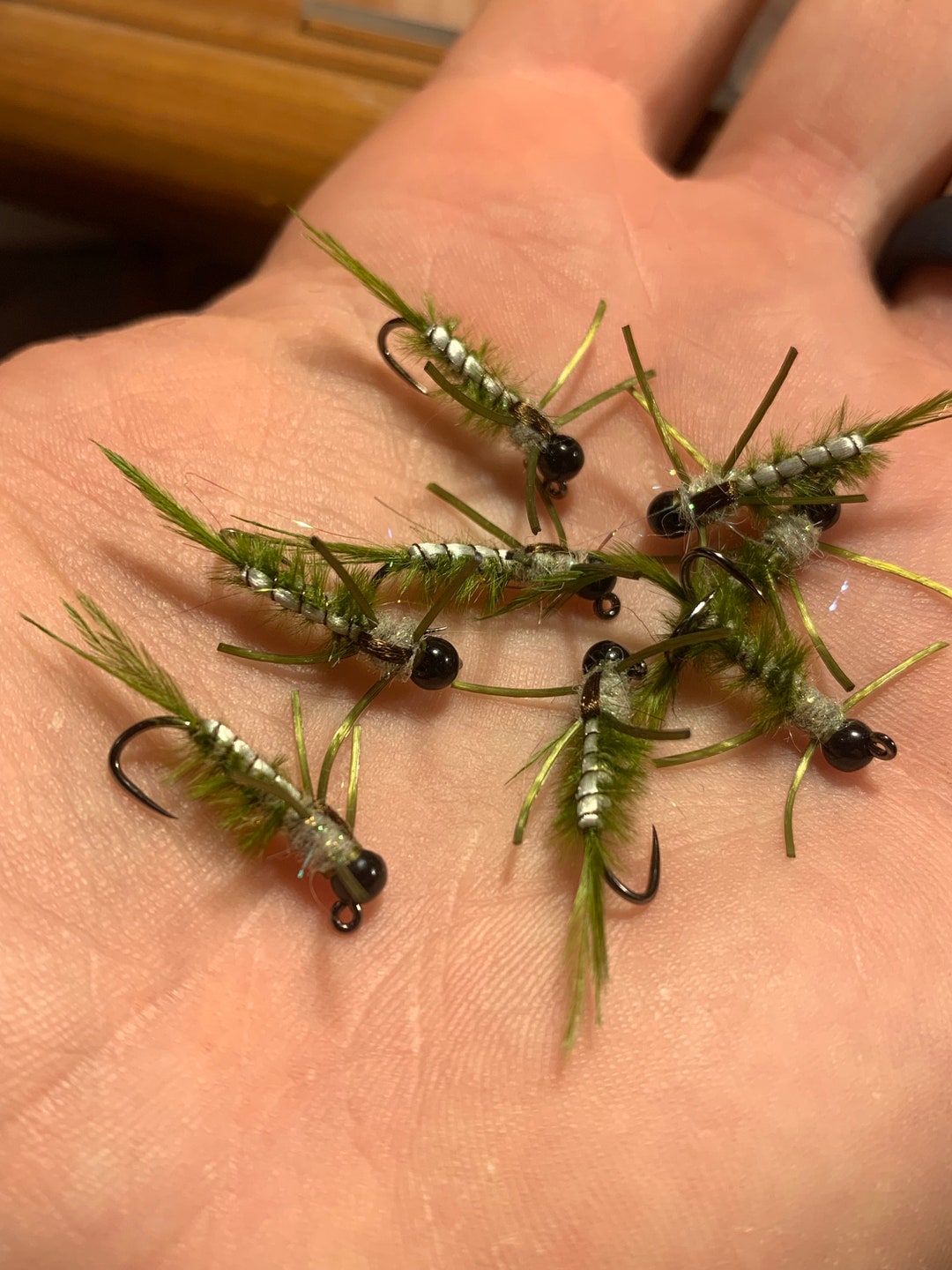 3x Green Drake Nymph - Etsy