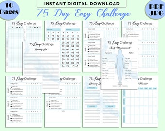 Printable 75 SOFT Challenge, 75soft Printable, 75soft, Easier 75, Easy ...
