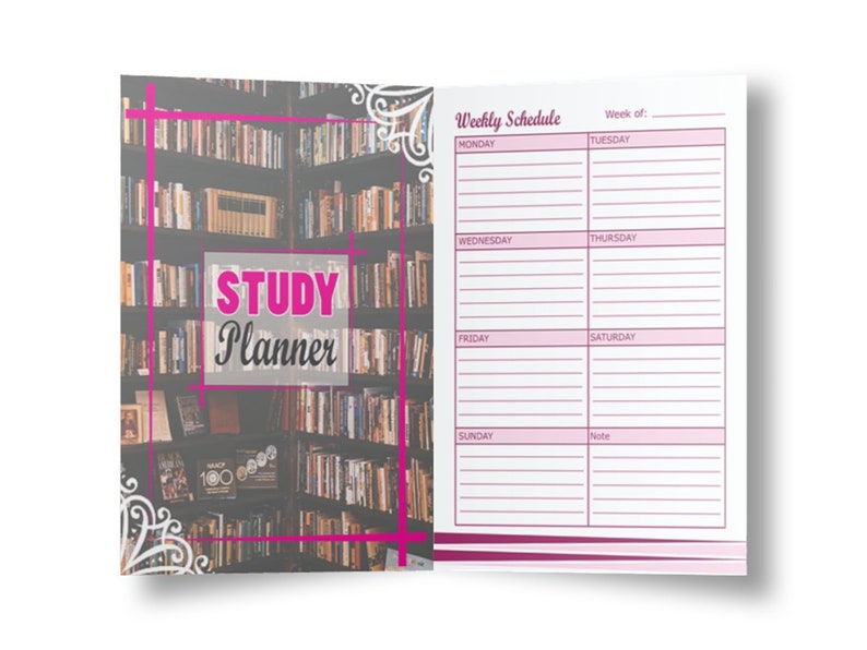PRINTABLE Study Planner, Language Study Journal, Language Study Planner ...