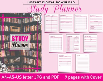 Printable Language Study Planner, Language Study Journal, Language ...