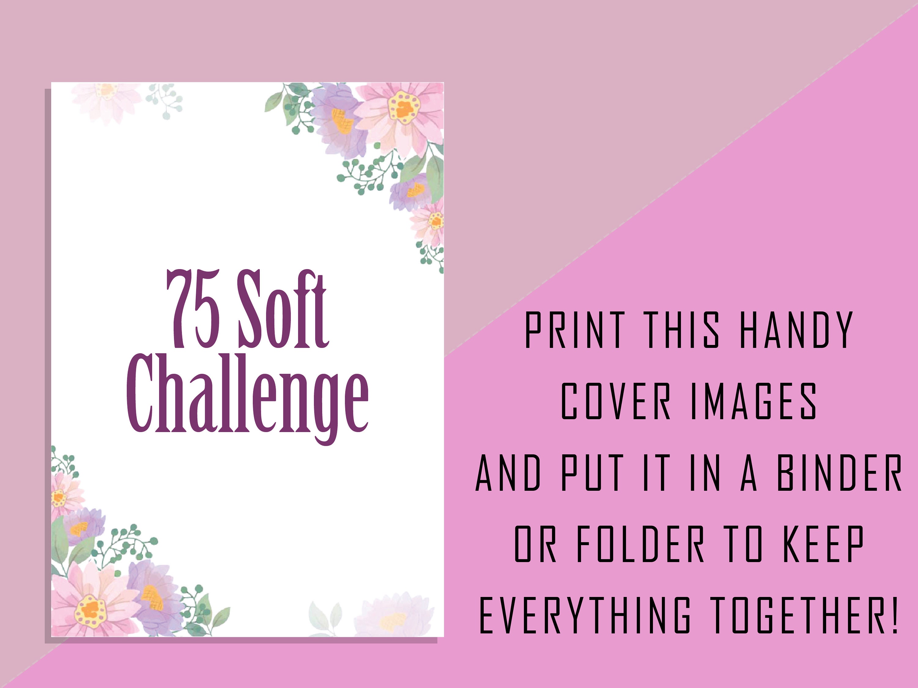 Printable 75 SOFT Challenge Tracker, 75soft Printable, 75soft, Easier ...