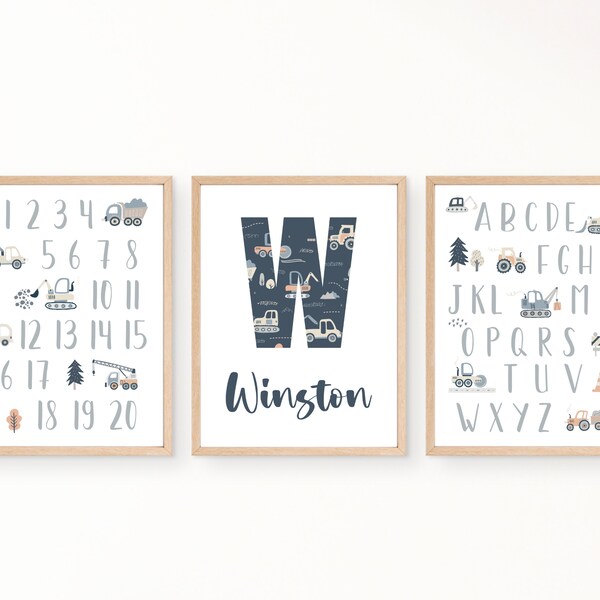 Construction Bedroom - Etsy