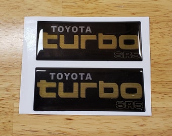 Toyota First Gen 4runner B-pillar Badges x2 Labels Acrylic, Label ...