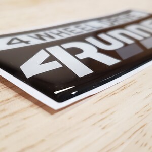 Toyota First Gen 4runner Tailgate Badge Labels Sticker, Label, Decal - Etsy