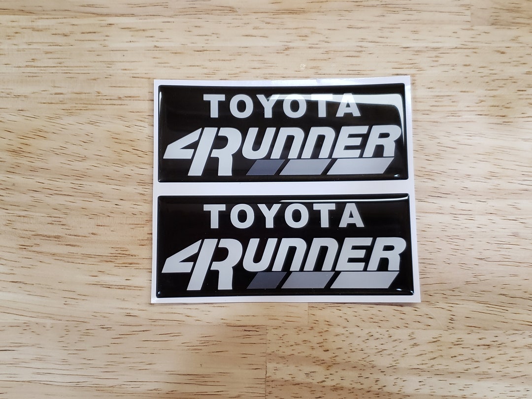 Toyota First Gen 4runner B-pillar Badges x2 Labels Sticker, Label ...