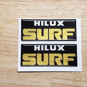 Toyota First Gen 4runner/surf B-pillar Badges x2 Labels Sticker, Label ...