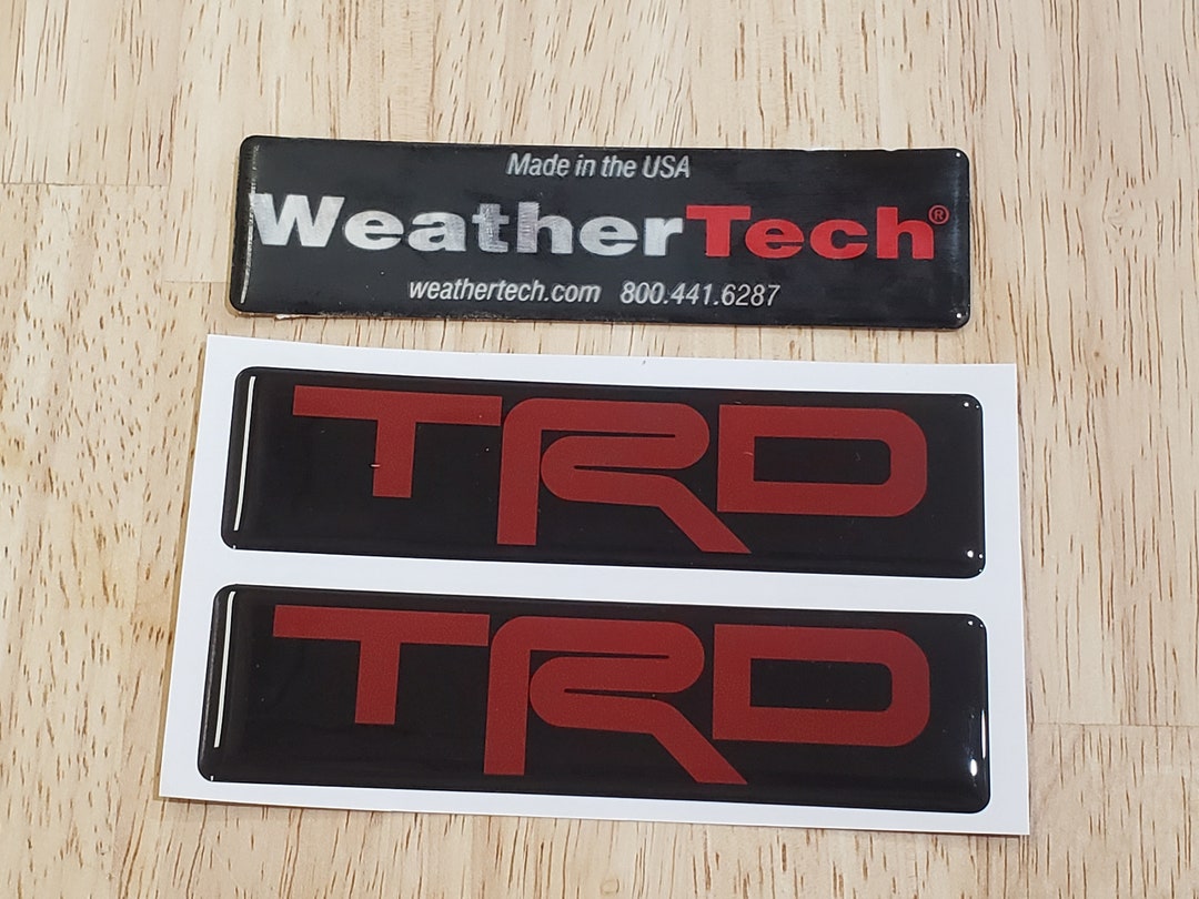 Sticker for Weathertech Floor Mats (x2) - Etsy