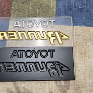First Gen 4runner B-pillar Badges (x2) Acrylic - Etsy