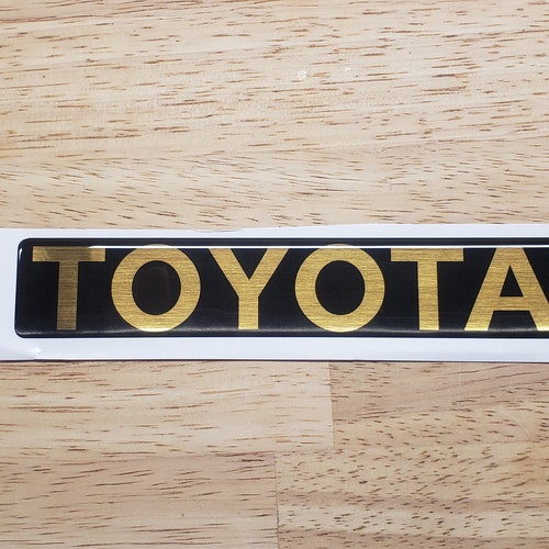 Toyota Sun Visor Lubrication Labels Sticker Label Decal - Etsy