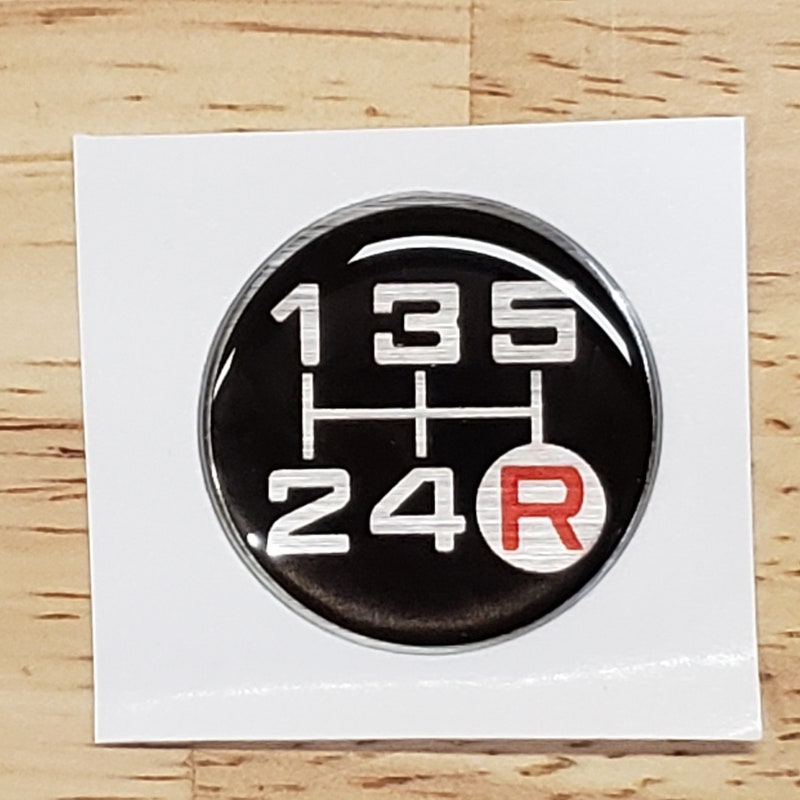 Gear Shift Badge - Etsy