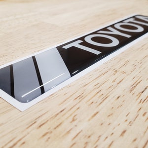 Toyota Grill Badge Label,sticker, Decal - Etsy