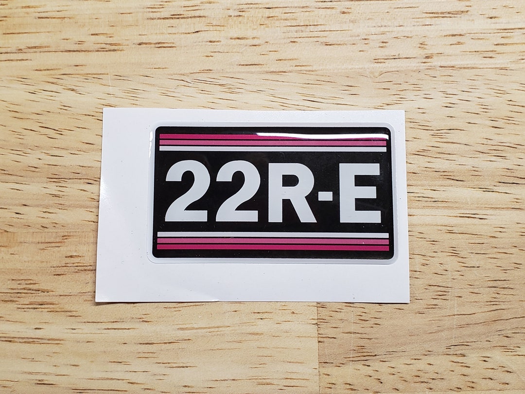 Toyota 22RE Valve Cover Labels Sticker, Label, Decal - Etsy