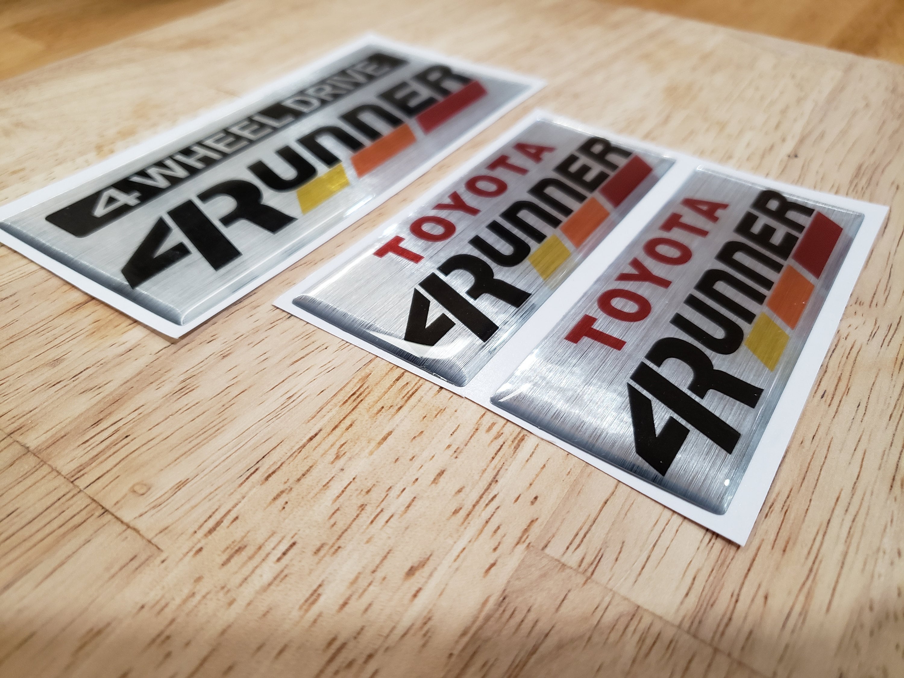 First Gen 4runner B-pillar Badges (x2) & Tailgate Badge (x1) - Etsy