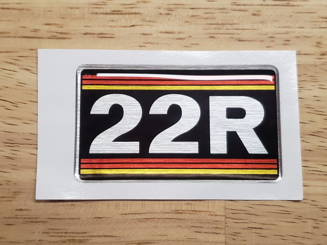 Toyota 22R TRD Stripes Valve Cover Labels Sticker, Label, Decal - Etsy