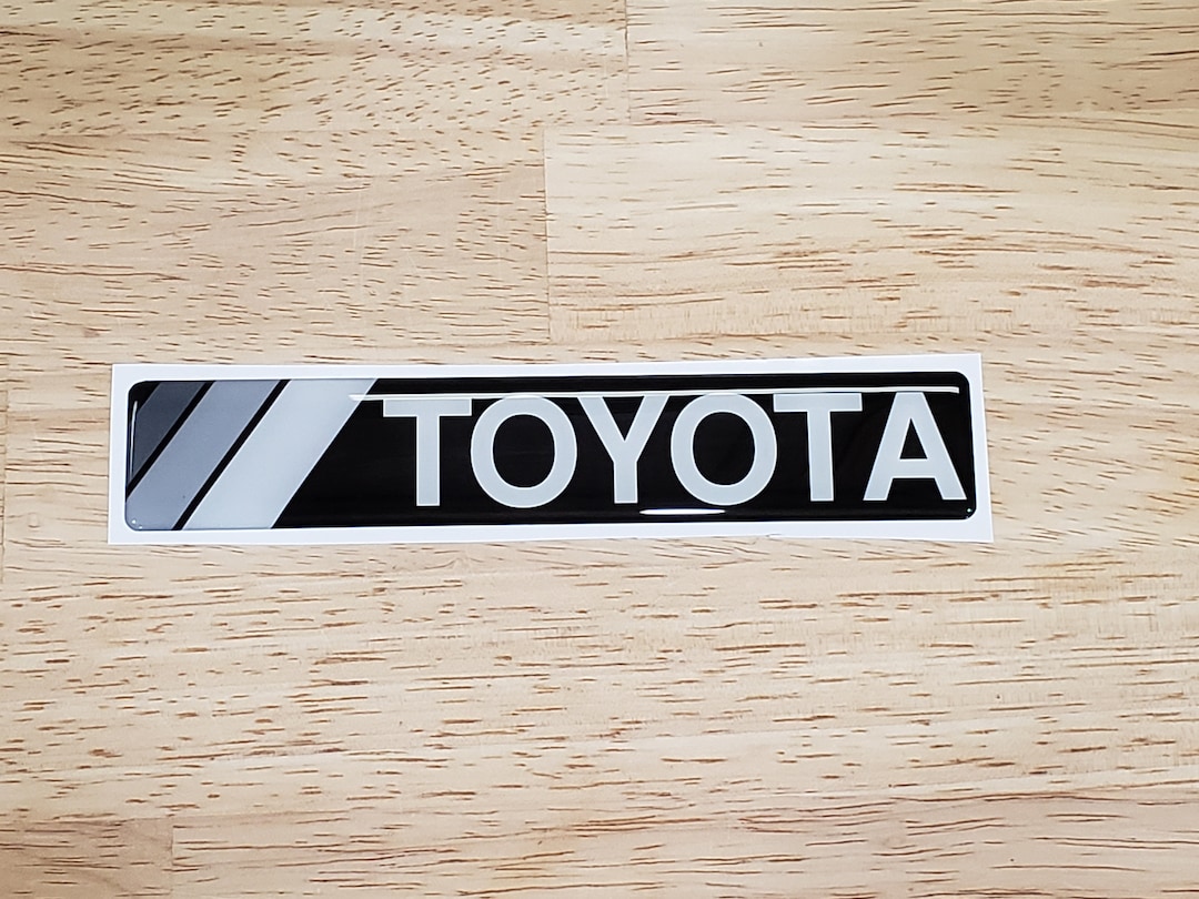 Toyota Grill Badge Label,sticker, Decal - Etsy