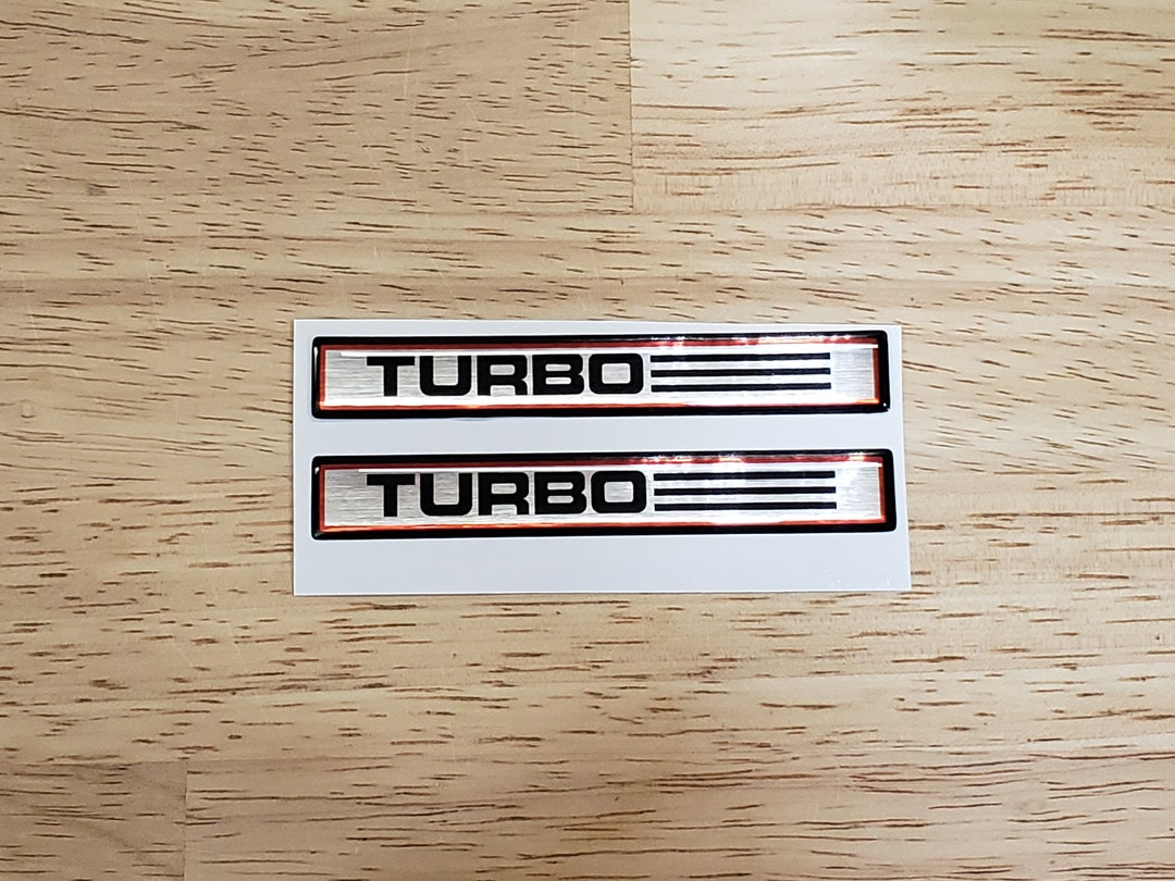 Toyota Door Handle Turbo Badge x2 Labels Sticker, Label, Decal - Etsy