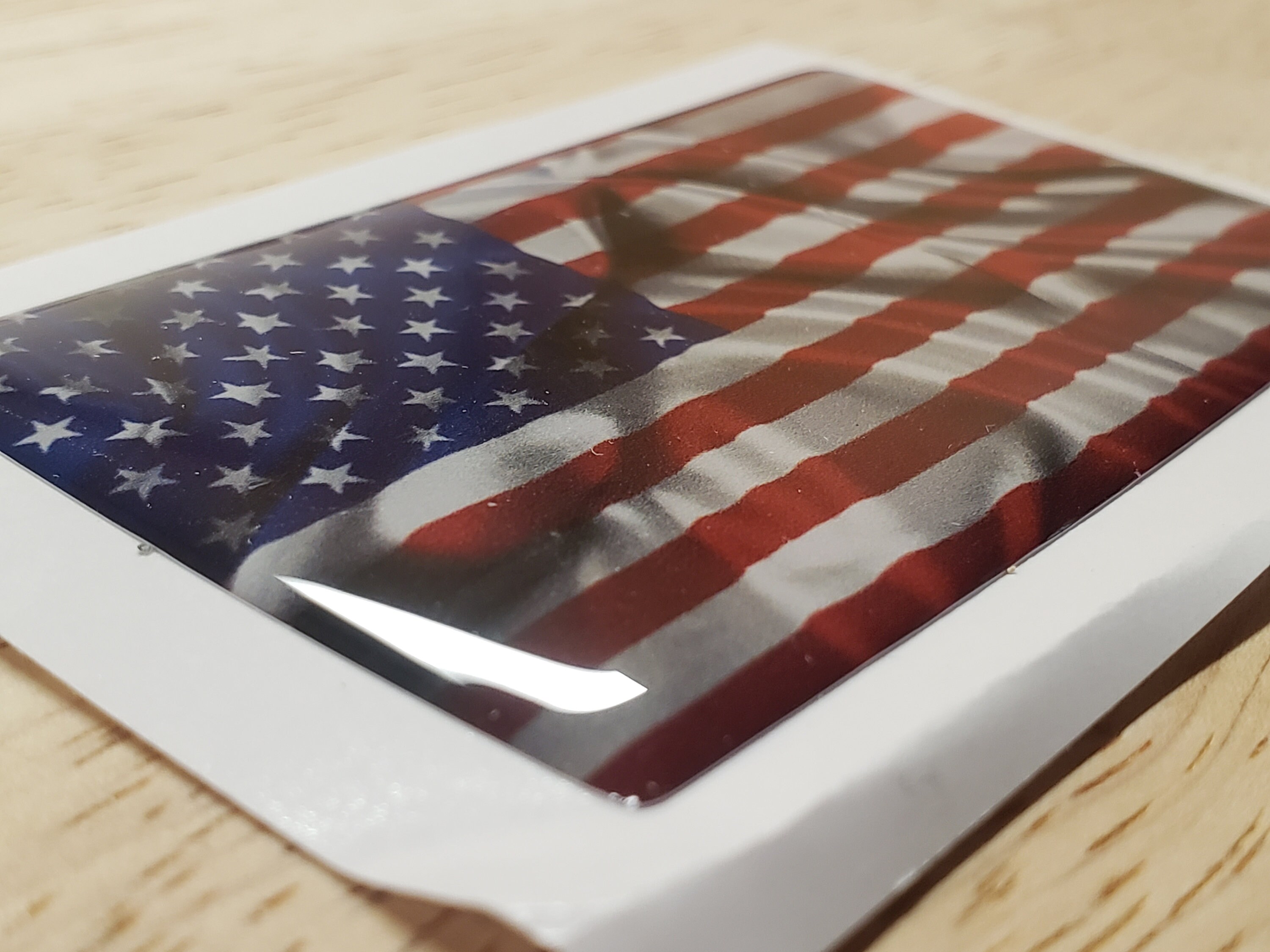 American Flag Badge Labels Sticker Label Decal - Etsy