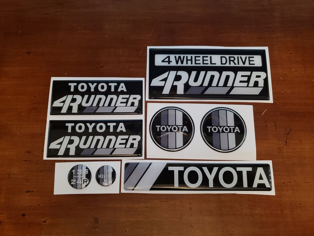4runner TRD BUNDLE (1984-85) Badge - Etsy
