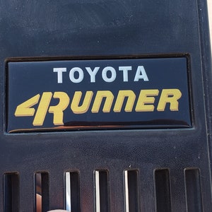 First Gen 4runner B-pillar Badges x2 & Tailgate Badge x1 - Etsy