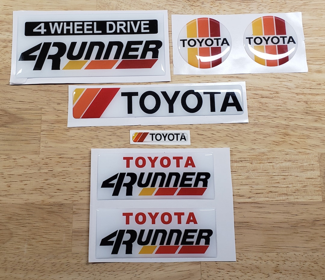 4runner TRD BUNDLE (1984-85) Badge - Etsy