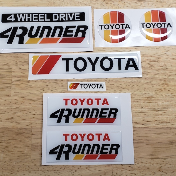 Toyota 4runner Emblem Overlays - Etsy