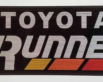 Toyota First Gen 4runner Tailgate Badge Labels Sticker Label | Etsy