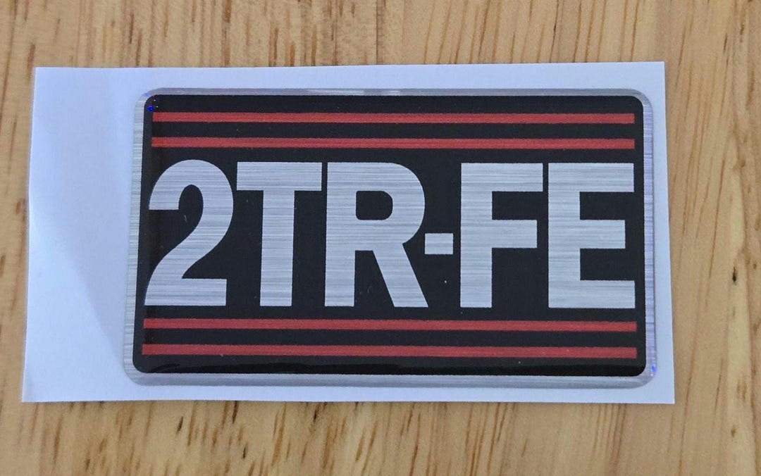 Toyota 2TR-FE "domed" Valve Cover Sticker - Etsy