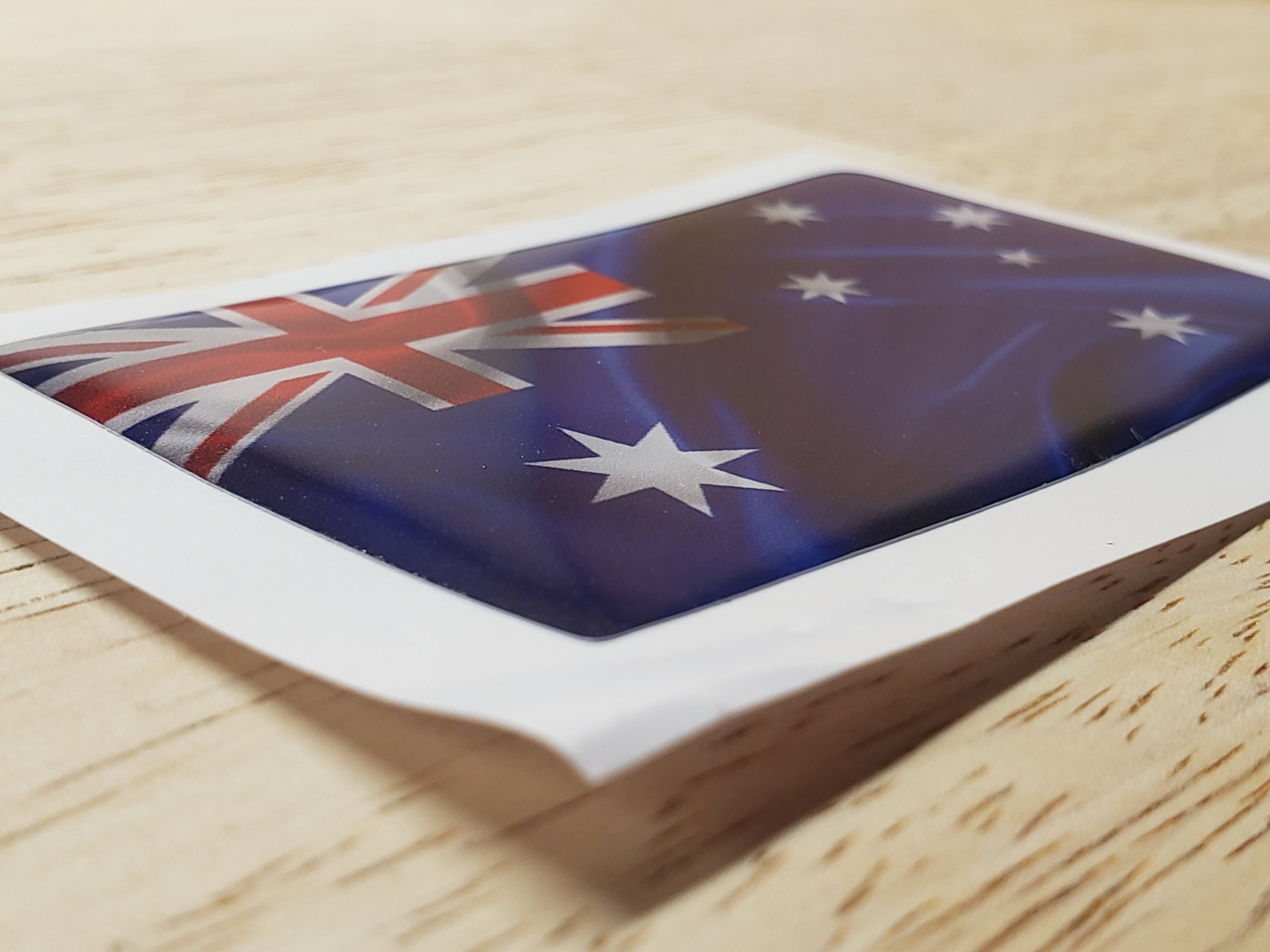 Australia Flag Badge Labels Sticker Label Decal - Etsy