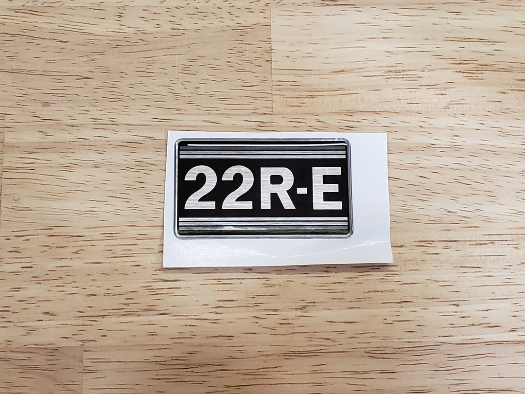 Toyota 22RE Valve Cover Labels Sticker, Label, Decal - Etsy