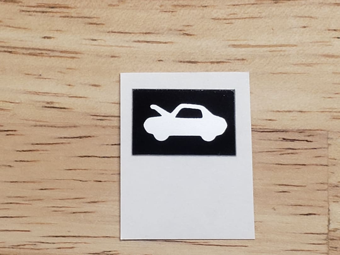 Toyota Hood Release Label Sticker, Label, Decal - Etsy Australia