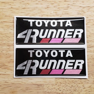 Toyota First Gen 4runner B-pillar Badges x2 Labels Sticker - Etsy