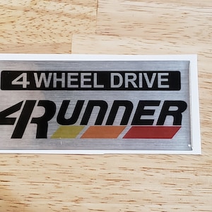 First Gen 4runner Tailgate Badge - Etsy
