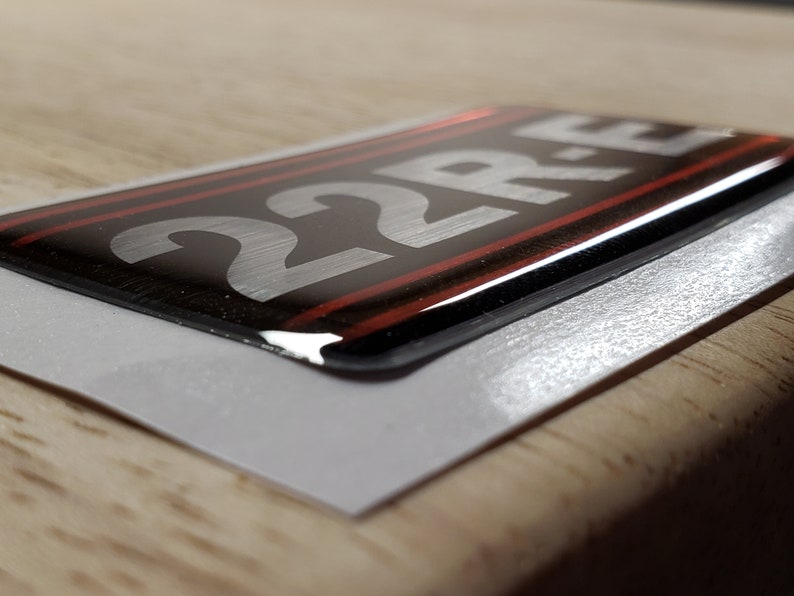 Toyota 22RE "domed" Valve Cover Labels Sticker, Label, Decal - Etsy