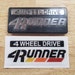 Toyota First Gen 4runner Tailgate Badge Labels Sticker, Label, Decal - Etsy