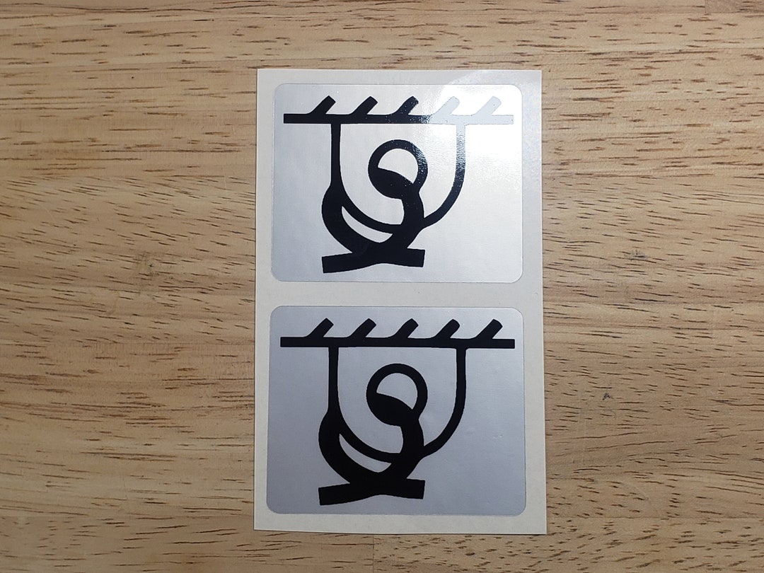 Tie-down Location Labels (x2) Sticker, Label, Decal - Etsy