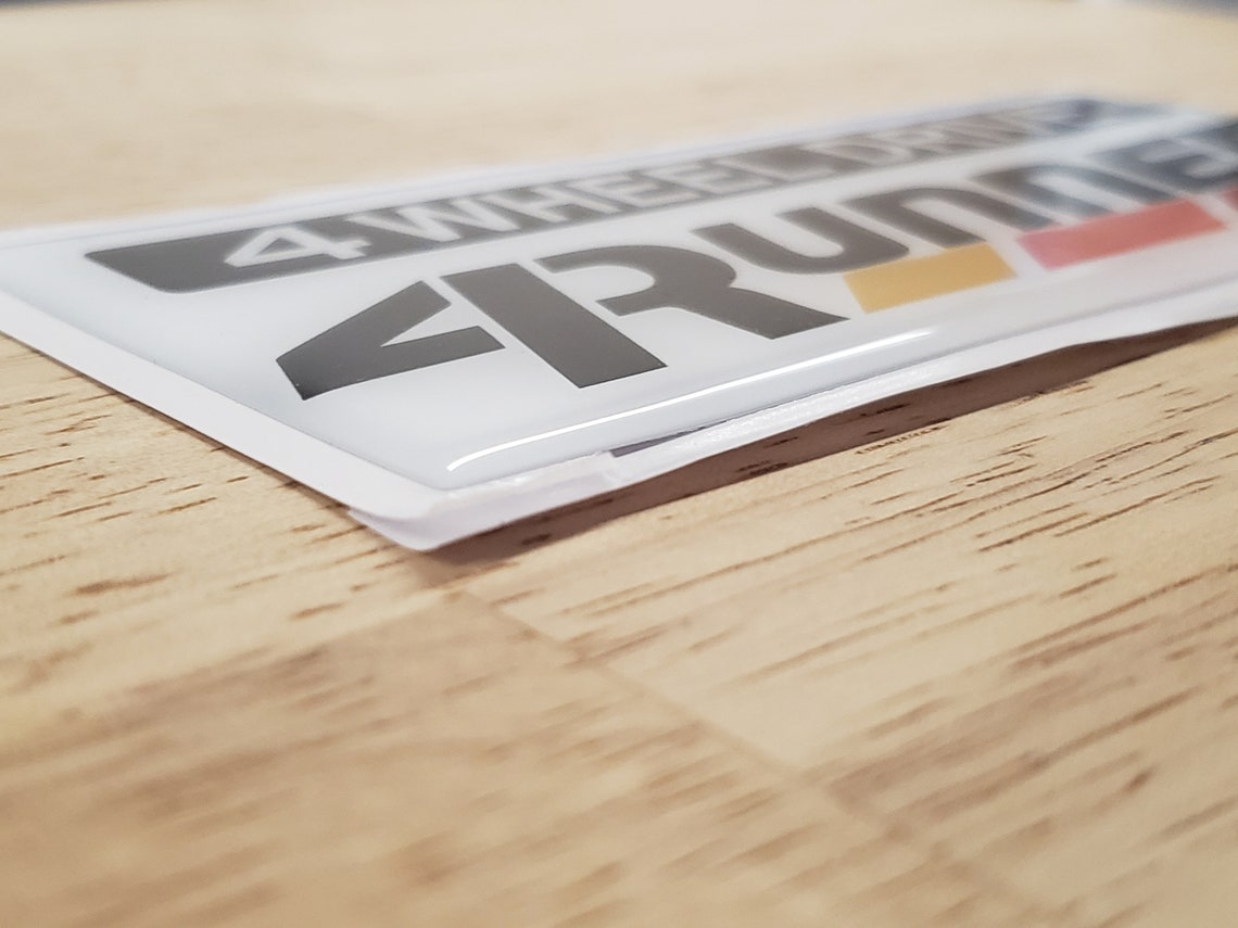 Toyota First Gen 4runner Tailgate Badge Labels Sticker Label - Etsy